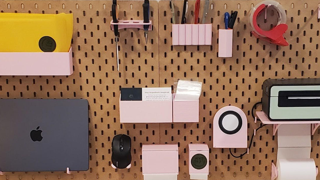 Just Hanging: SKADIS and 1/4 Inch Pegboard Accessories